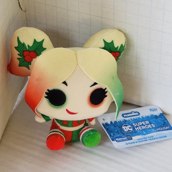 Funko | Toys | New Super Heroes Funko Dc Holiday Plushies Holly Harley ...